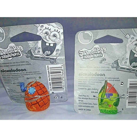 Nickelodeon | Other | Nickelodeon Spongebob Aquarium Ornaments ...
